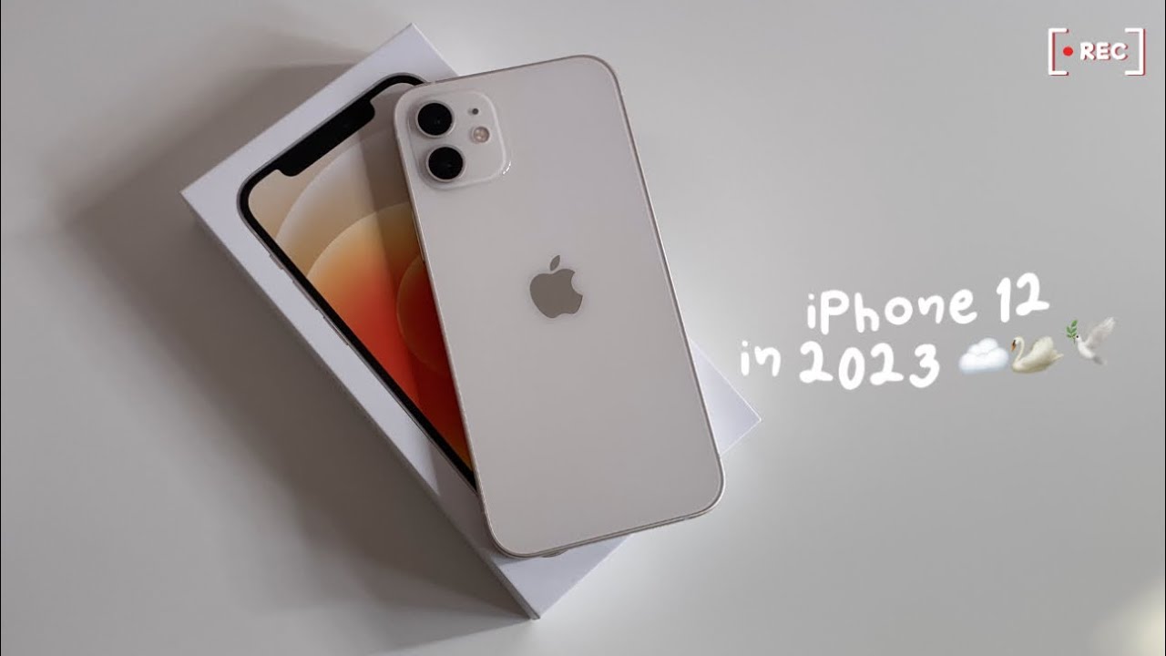 unboxing iPhone 12 in white 🕊️ + cute accessories | Malaysia - YouTube
