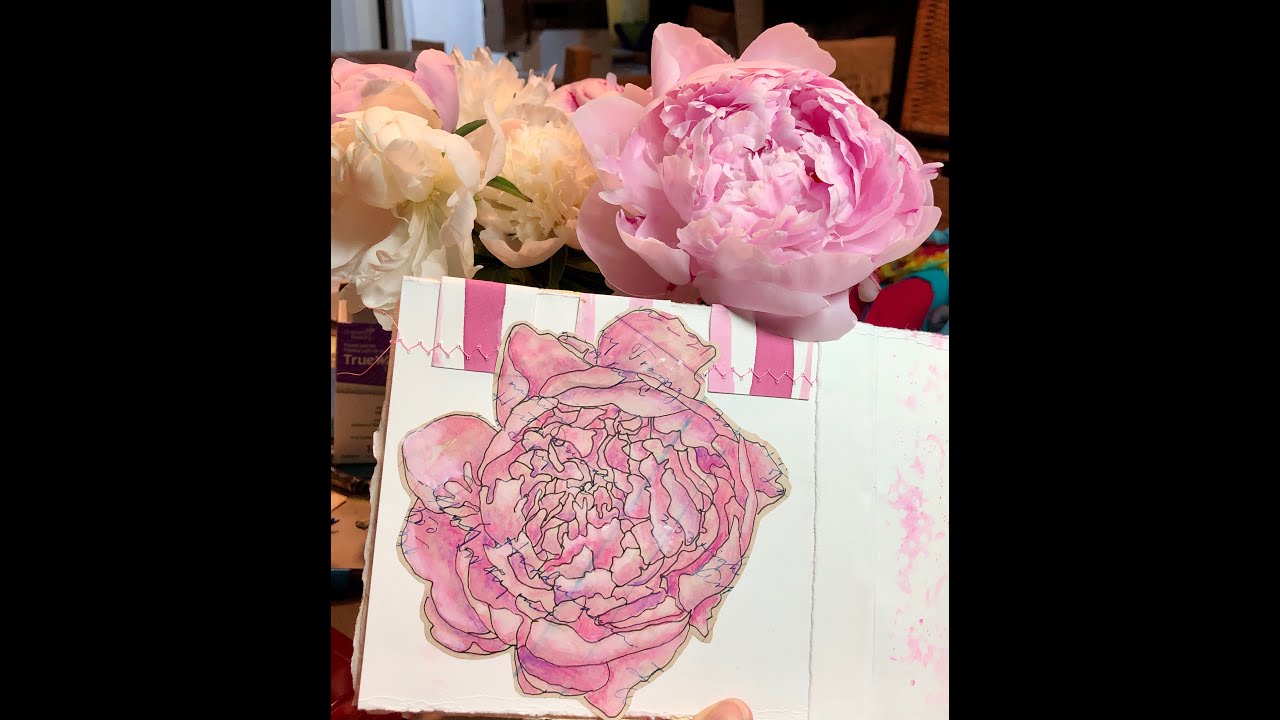 May-Sept 2021 art journal by Jane LaFazio - YouTube