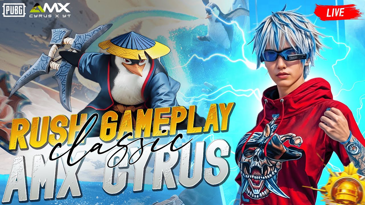 No Fear 2v4 Classic Rush 😎 Extreme Aggressive Gameplay | AMX CYRUS ...