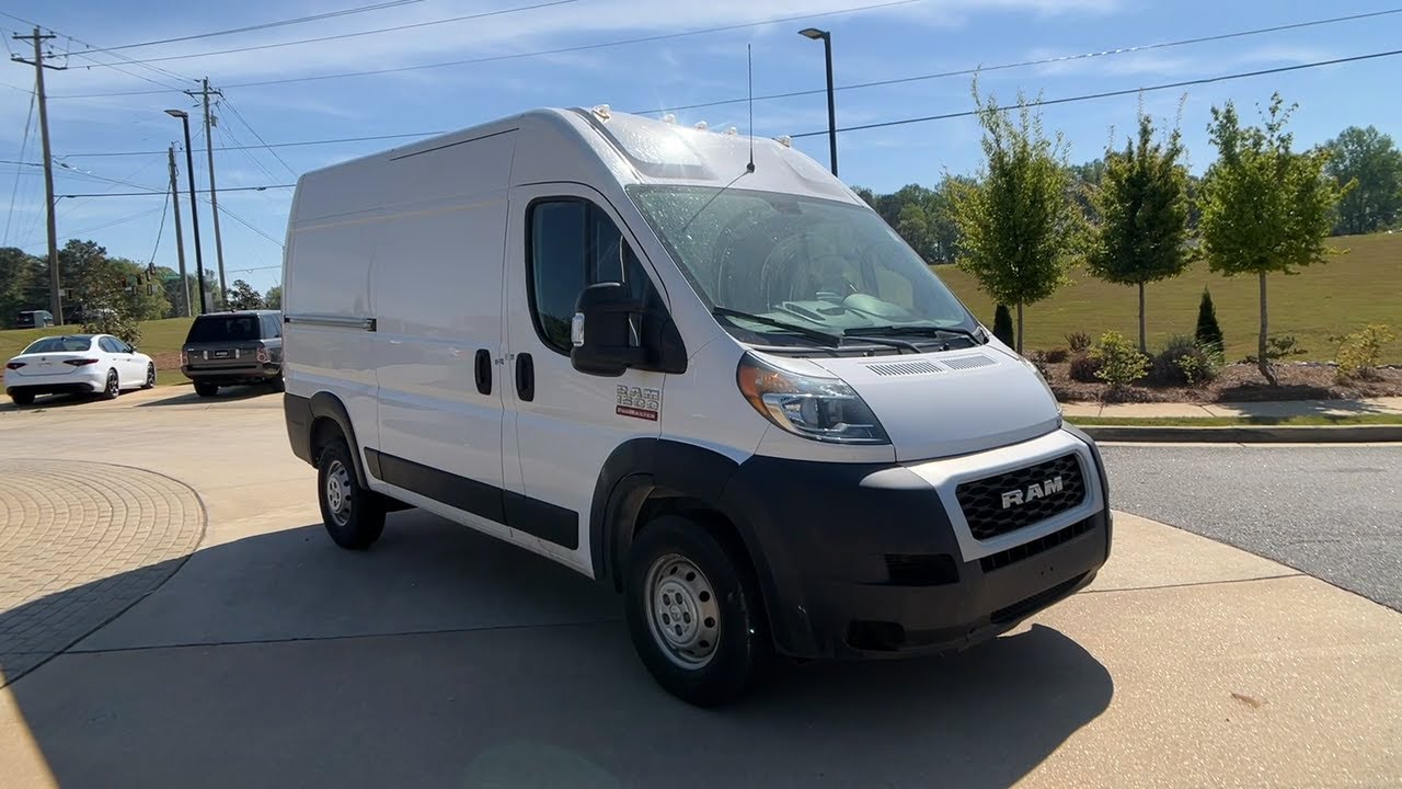 2020 Ram ProMaster_Cargo_Van J12215 - YouTube