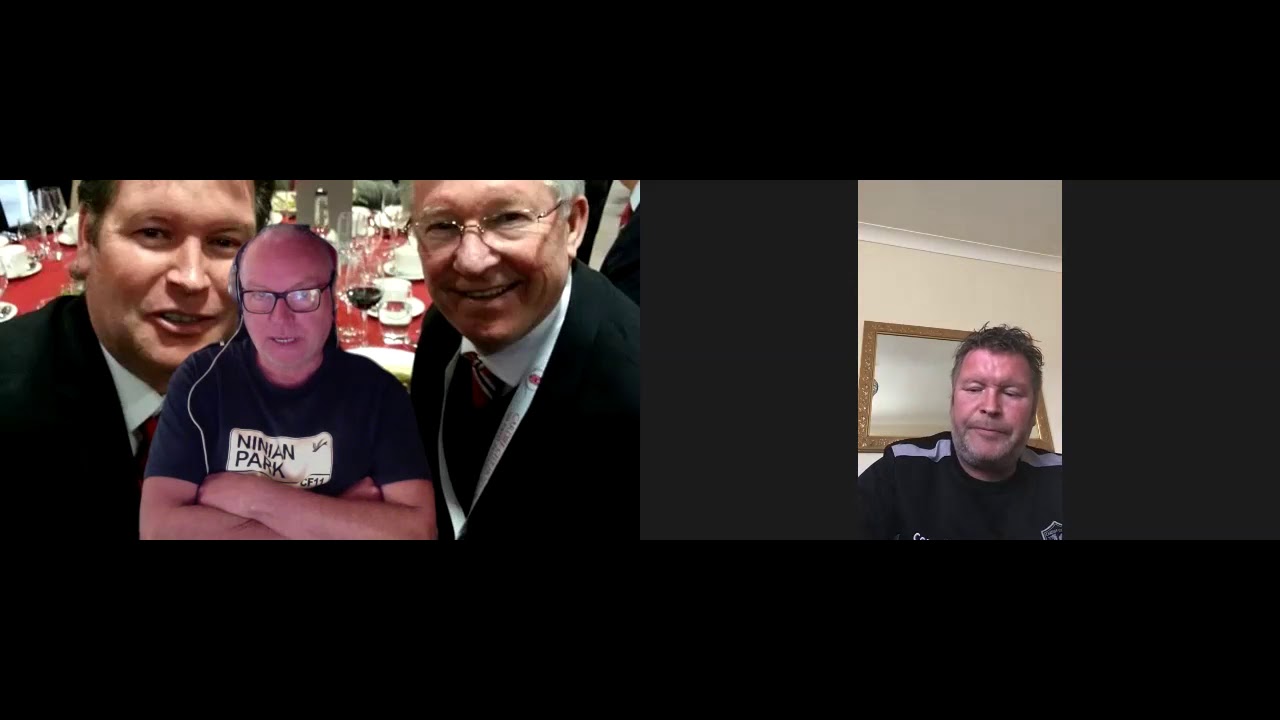 Derek Brazil Cardiff City Player, of promotion team of 93 speaks to ...