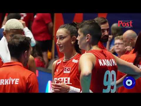 Avrupa Voleybol Şampiyonası  2023 / Yunanistan - Türkiye maçında taraftarların tribün şovu Almanya