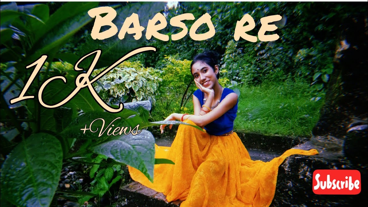 🔴Barso re megha| Dance in the rain|Outdoor shoot|Shreya Ghoshal| Guru ...