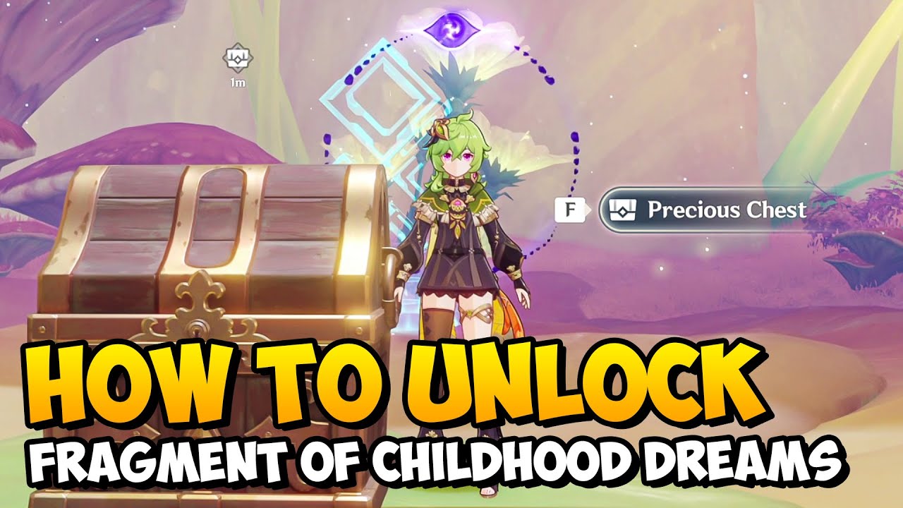 How to Unlock Fragment of Childhood Dreams Domain Puzzle Sumeru Genshin ...