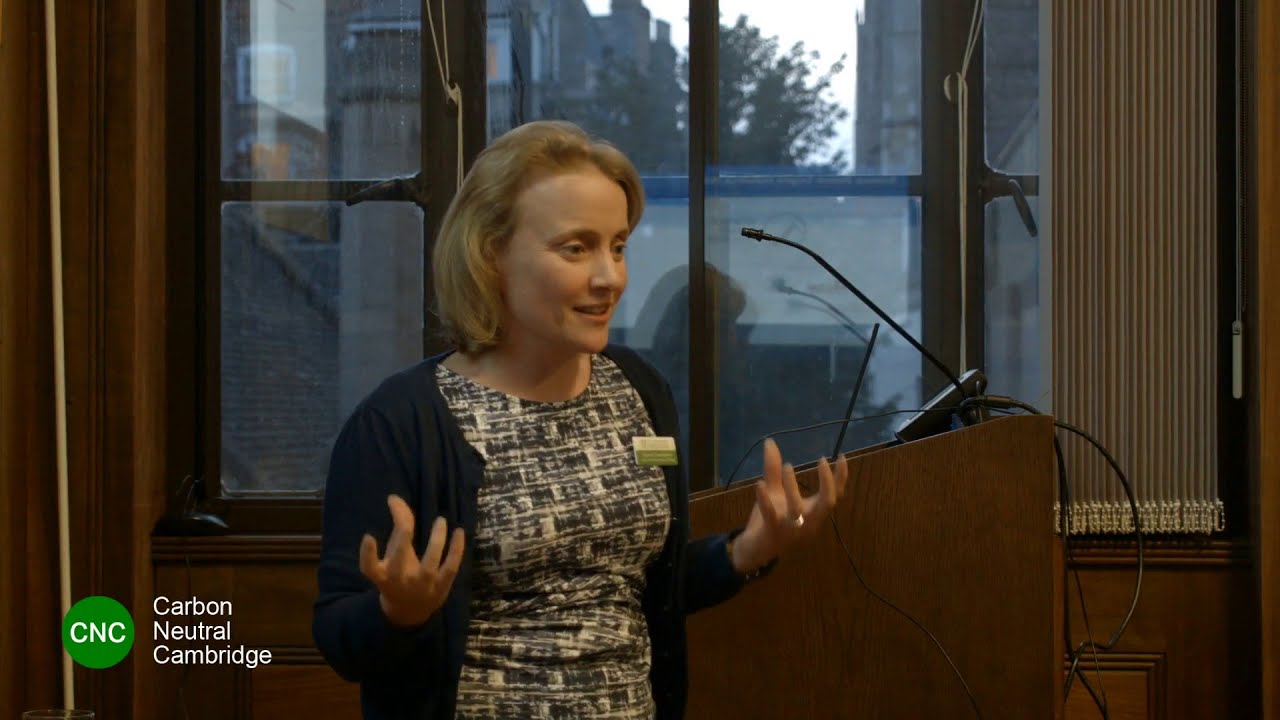 Reducing Carbon emissions at the University of Cambridge. Joanna ...