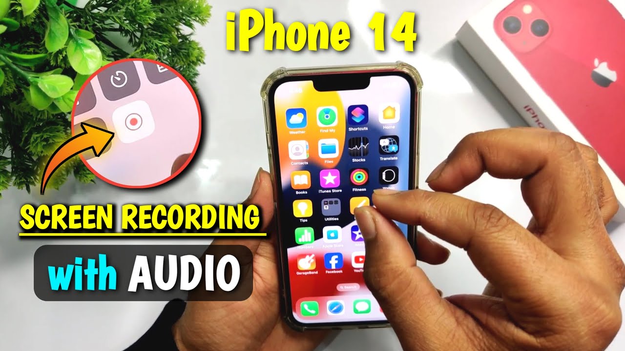 iPhone 14 Screen Record Settings | How To Screen Record in iPhone ? 😍 ...