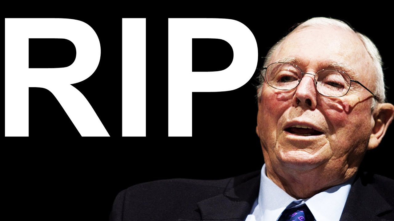 Charlie Munger Dies At 99 - Berkshire Hathaway Investing Mogul - YouTube