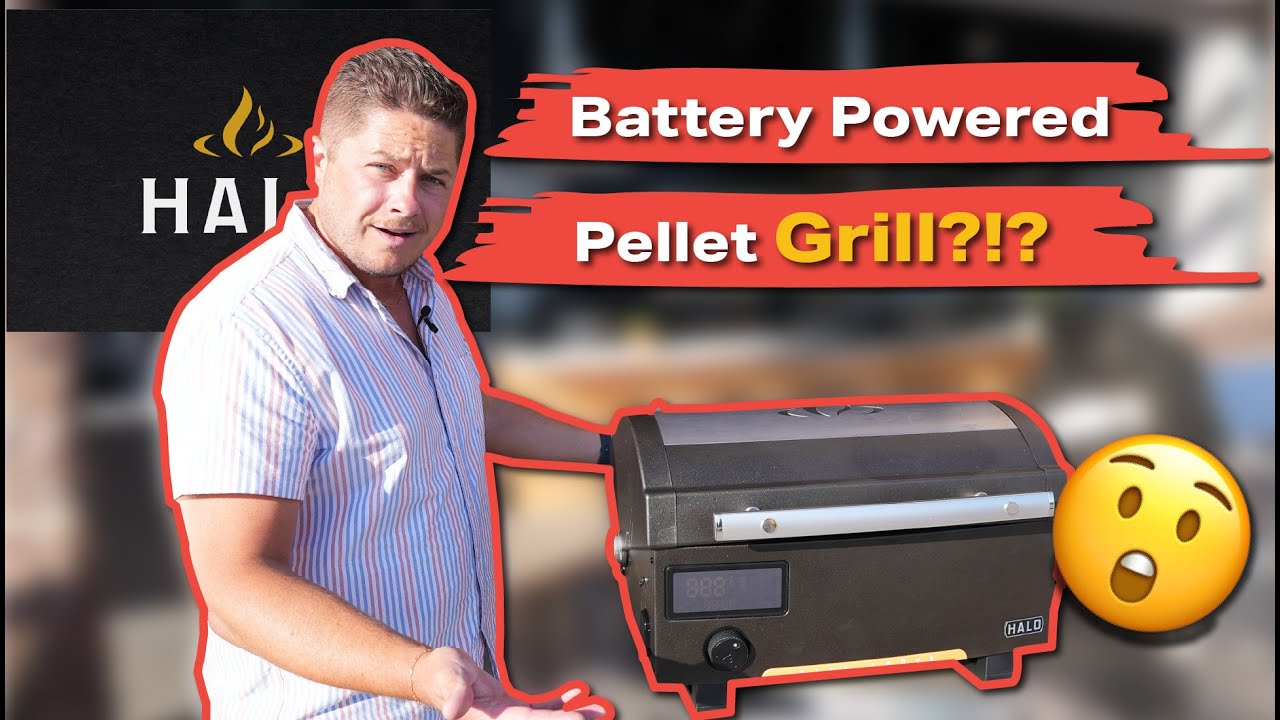 Is The New Halo Pellet Grill The Best Tail Gate Bbq Its Battery Operated Bbq Teacher