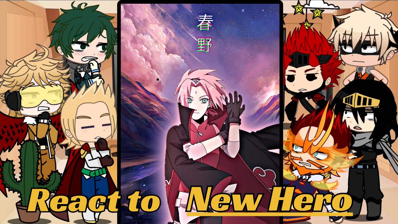 𝙋𝙧𝙤 𝙝𝙚𝙧𝙤𝙚𝙨 𝙧𝙚𝙖𝙘𝙩 𝙩𝙤 sakura | sasuke uchiha | naruto shippuden | MHA ...