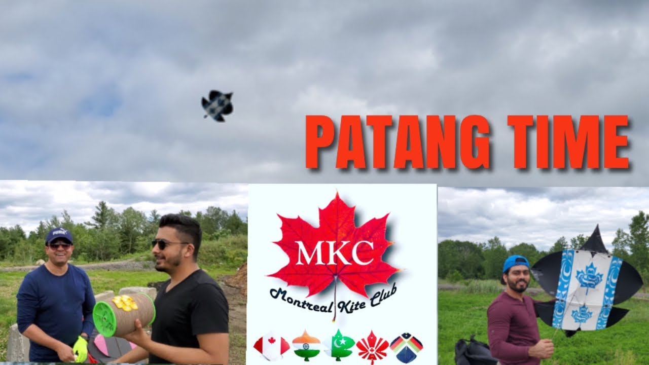 KITE FIGHTING PATANG GAME IN CANADA 🇨🇦 | MKC | TREND SETTERS - YouTube