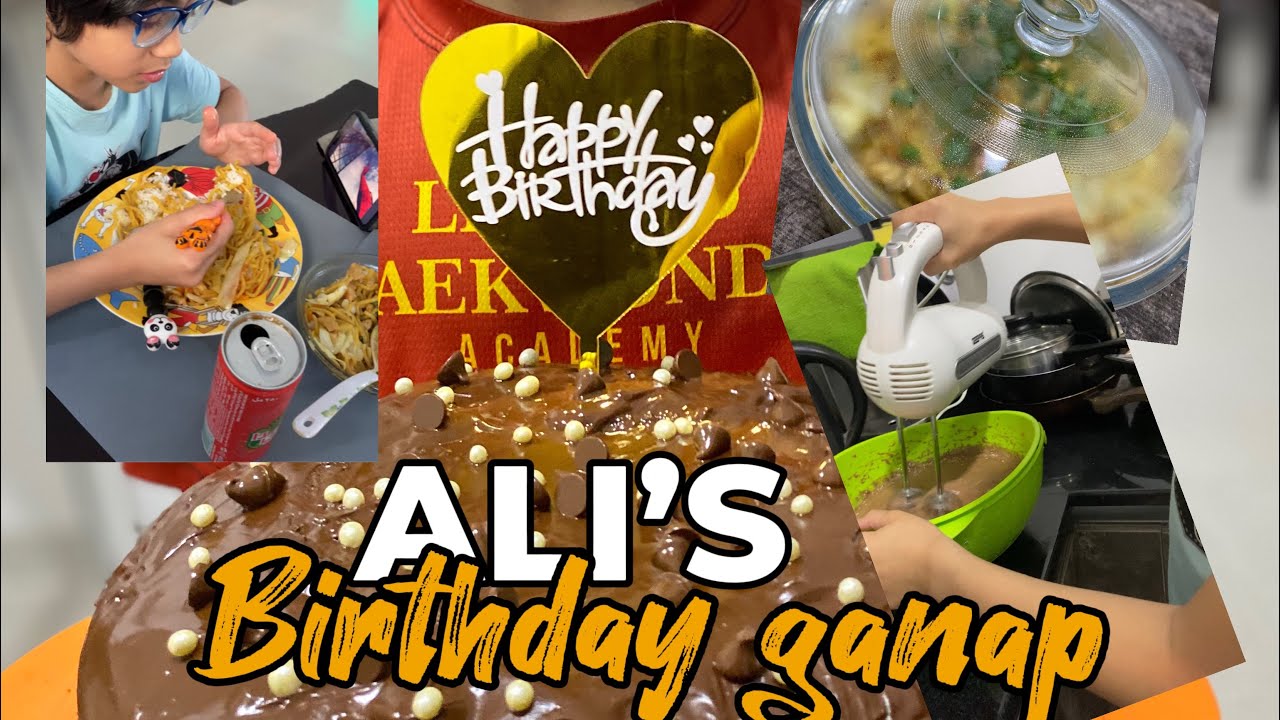 Life in Bahrain: Part 3 | Cooked pancit canton and baked cake for Ali’s ...
