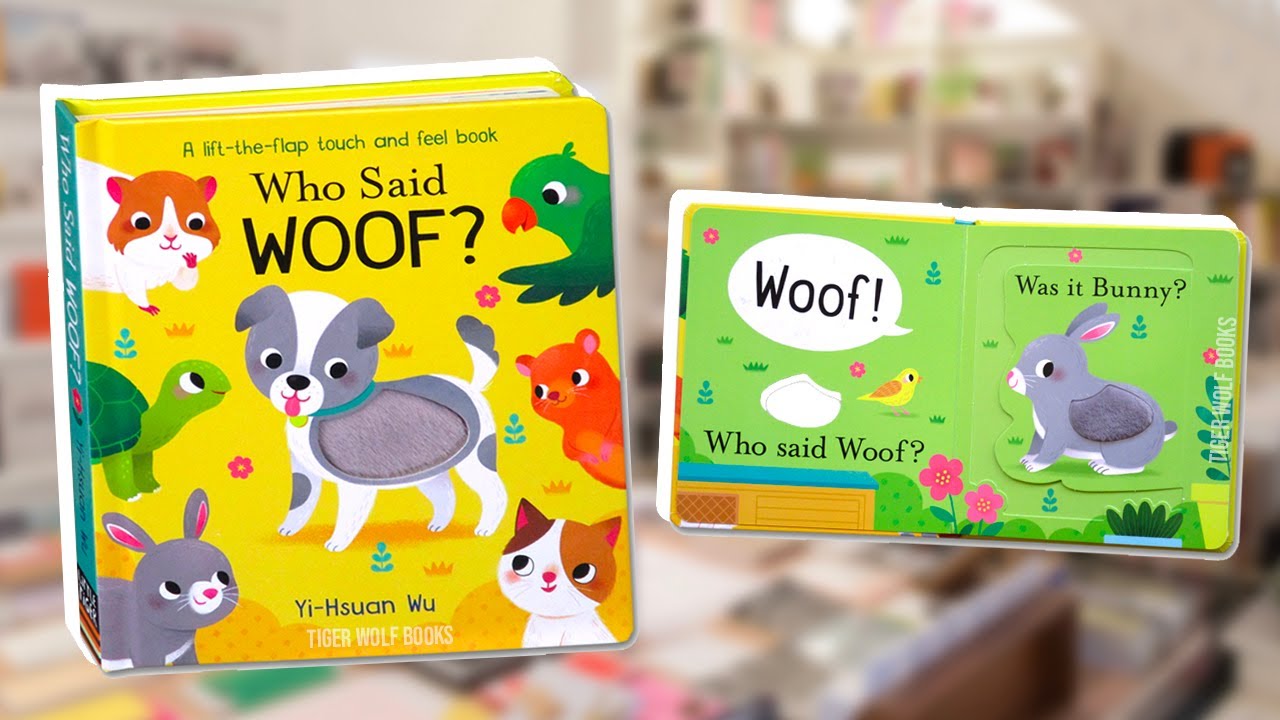 Buku Anak Who Said Woof Board Book - YouTube