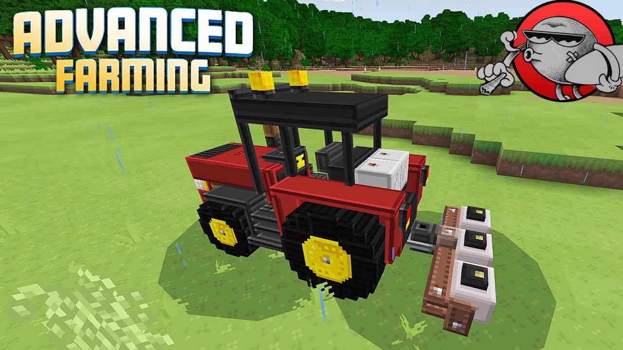 Minecraft - КАРТОФЕЛЬ (ADVANCED FARMING #7) - YouTube