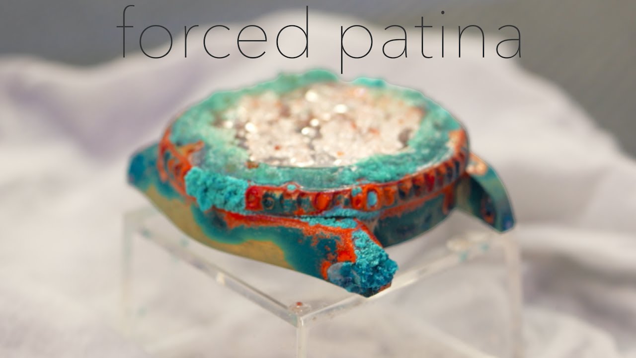 Raw Bronze to Relic – Forced Patina Watch Project - YouTube