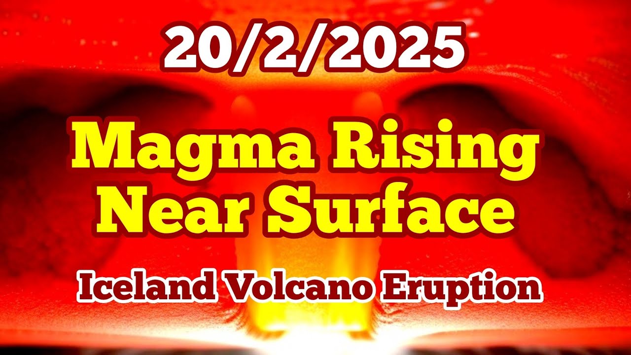 Magma Rising Near Surface, Sundhnúka, Iceland, Svartsengi, Blue Lagoon ...