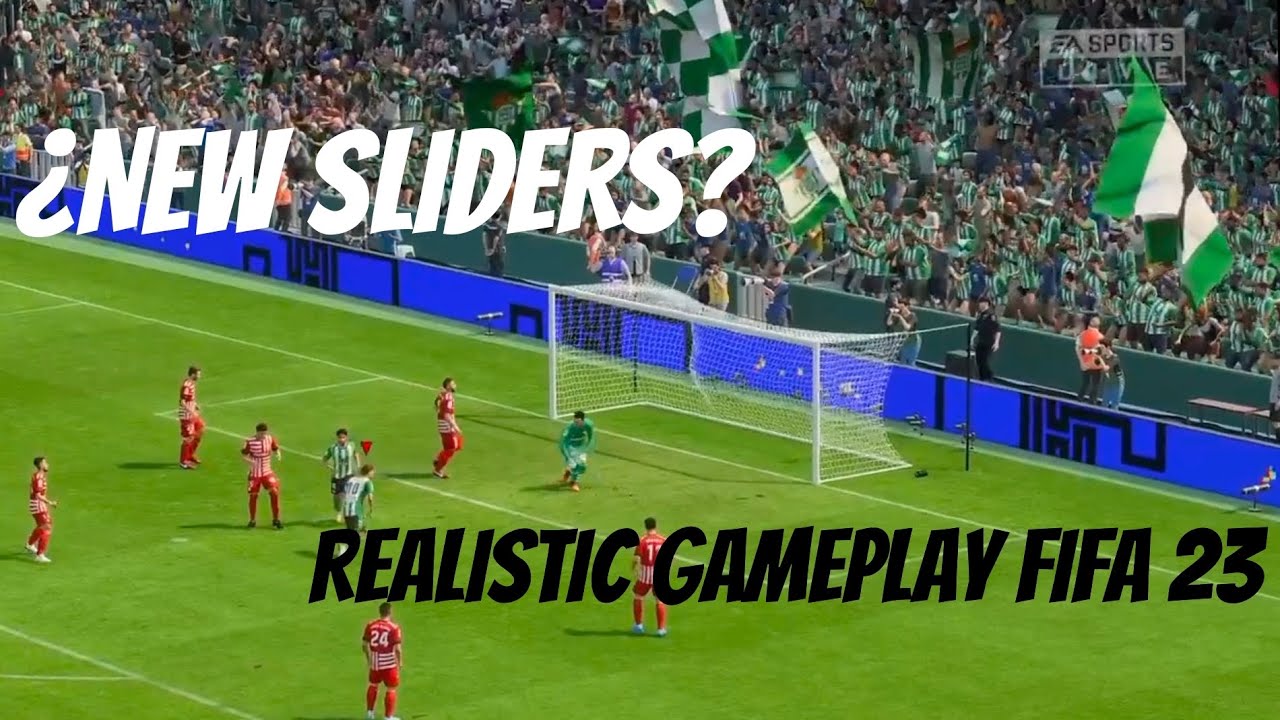 FIFA 23 || Testing new Realistic SLIDERS || Full Manual - YouTube