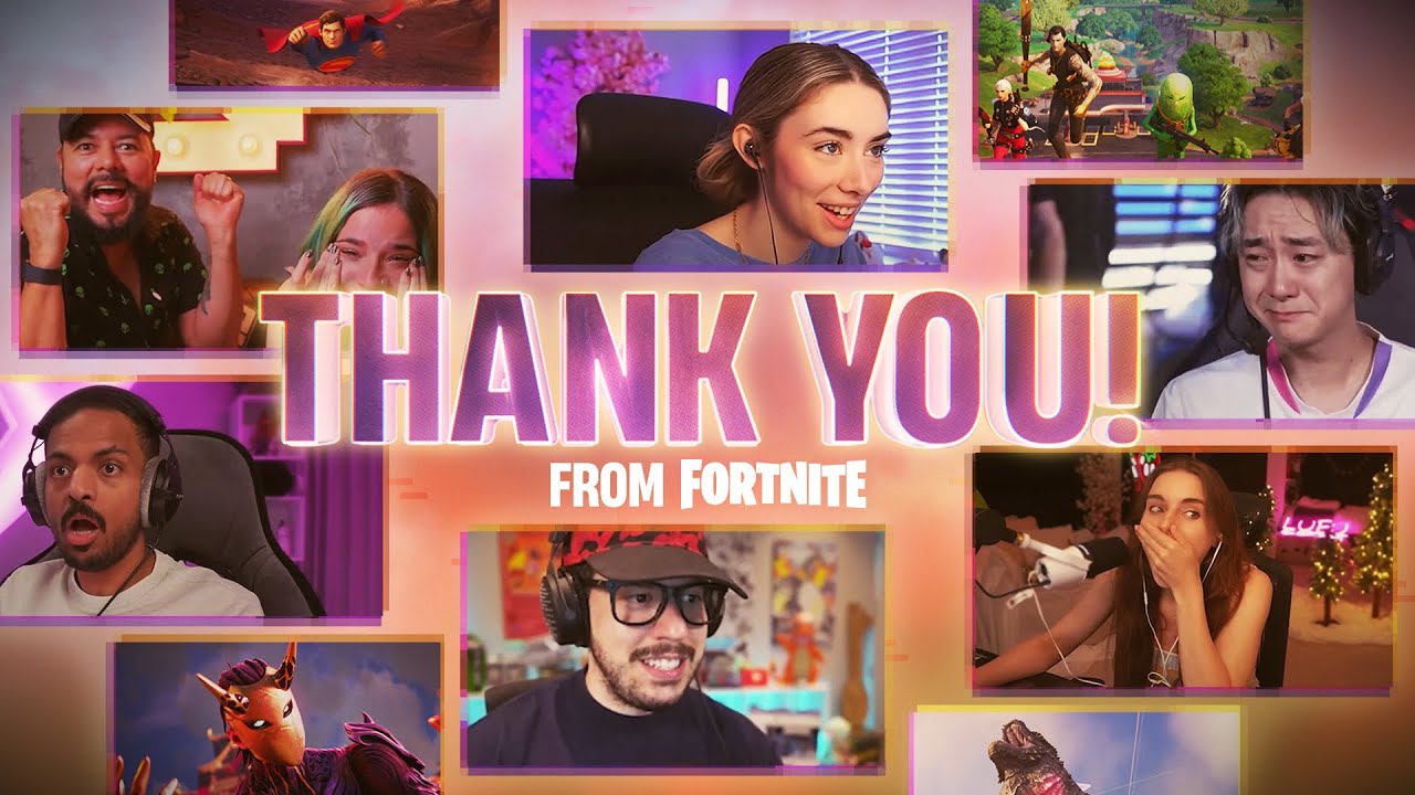 Thank You, Fortnite Creator Community - YouTube