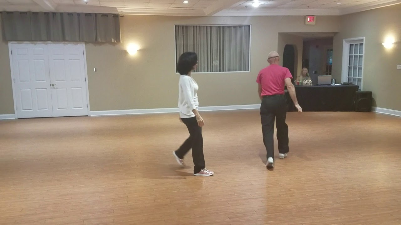 Cha-Cha - open break, knee lift, paseo - YouTube