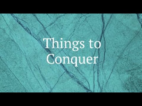 Things To Conquer | Spoken Word | Olivia Ryt - YouTube