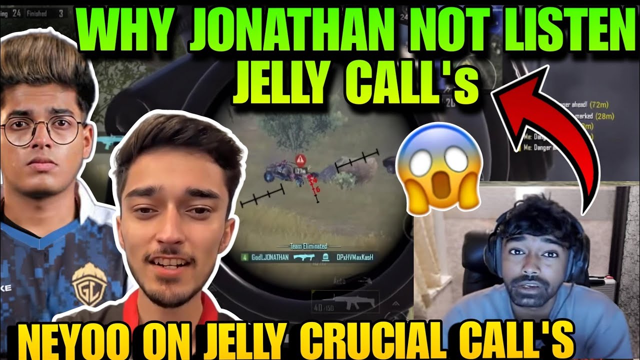 NEYOO Reaction On Jonathan Not Listening Jelly CALL's 😱 Jelly Perfect ...