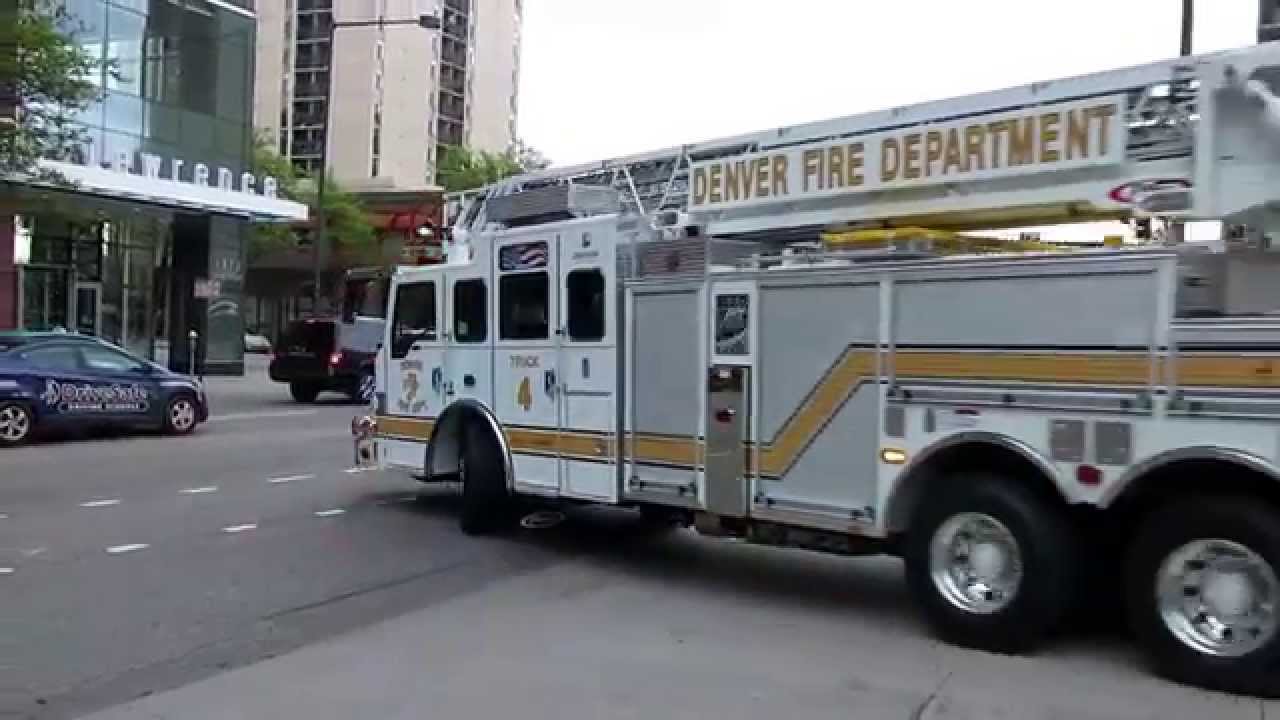 Denver Fire Department Truck Co. 4 - YouTube
