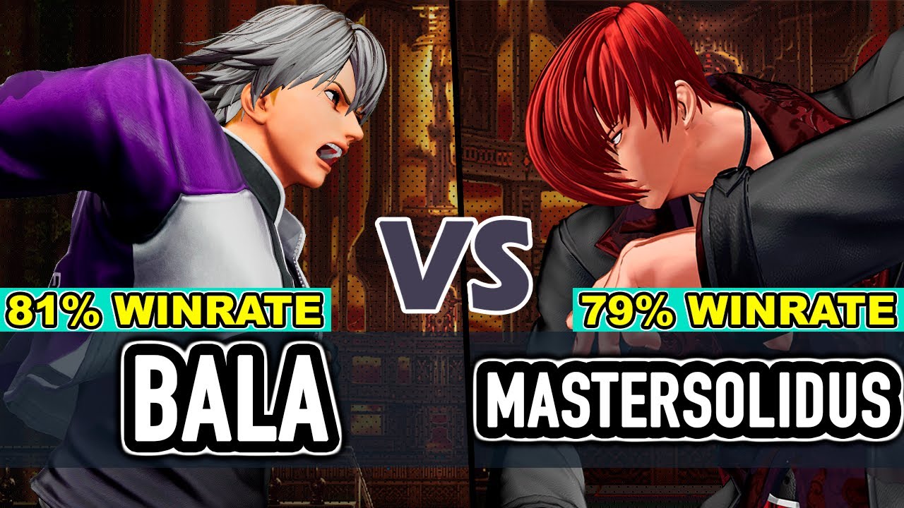 KOF XV BALA (Rock/Ángel/Iori) vs MASTERSOLIDUS (Iori/Ralf/Geese) - YouTube