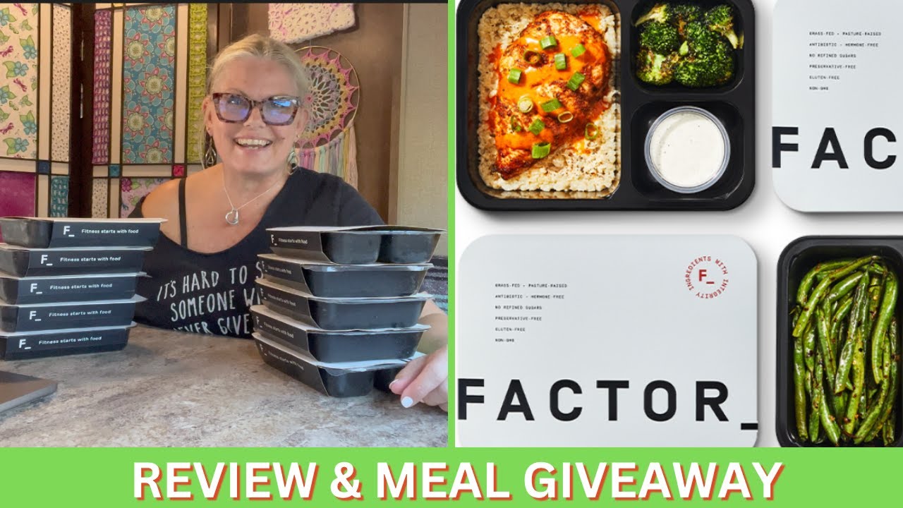 Factor Meals Review and Giveaway - YouTube