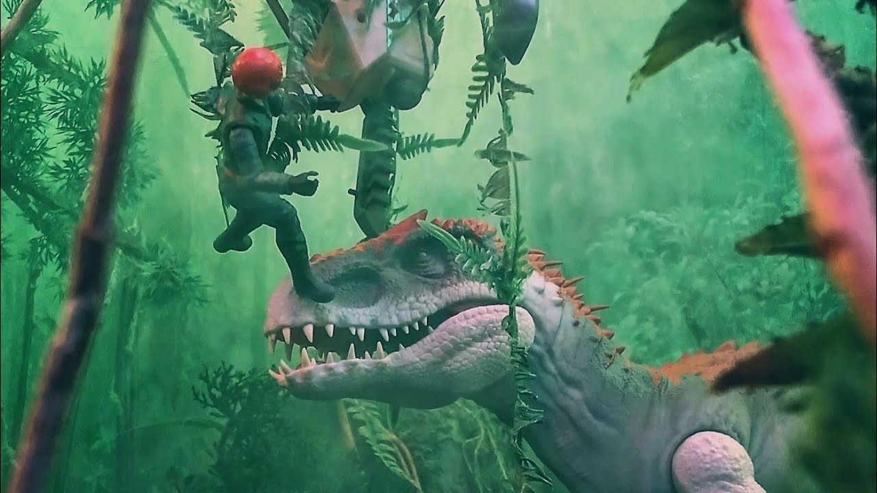 Mattel Jurassic World REIMAGINED Real Feel INDOMINUS REX! - YouTube