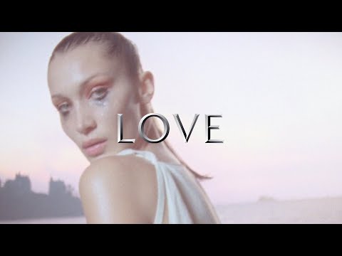 Supermodel Bella Hadid plays the gothic bride captured by Harley Weir and Katie Grand for #LOVE23