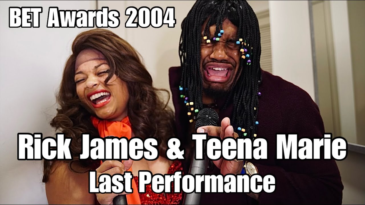 Rick James & Teena Marie Last Performance! 2004 BET Awards w ...