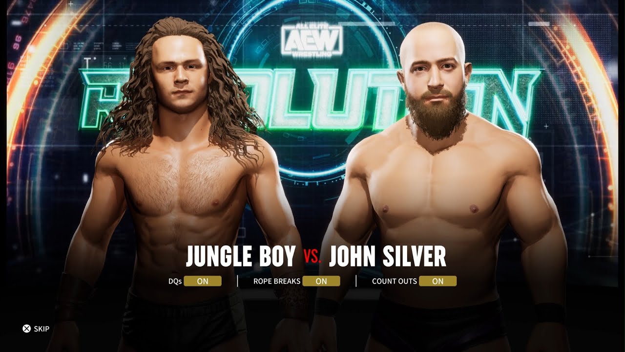 Jungle Boy Vs John Silver - AEW Fight Forever - YouTube