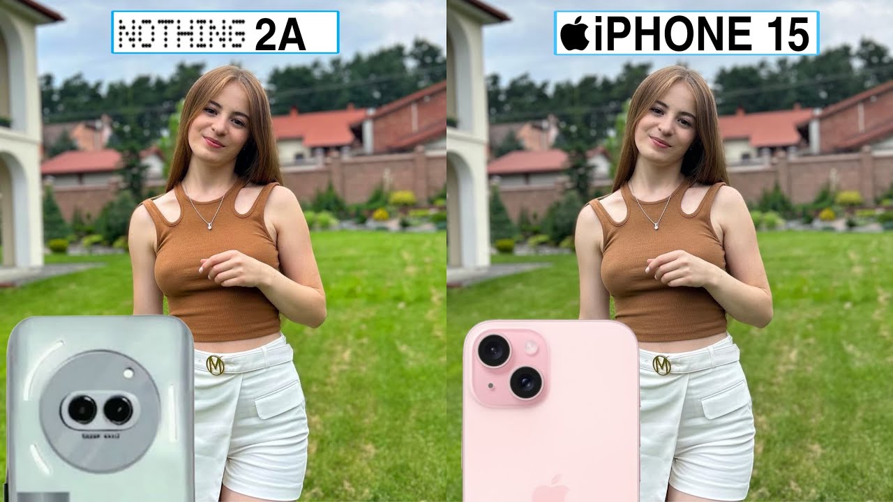 Nothing Phone 2A Vs iPhone 15 Camera Test Comparison - YouTube