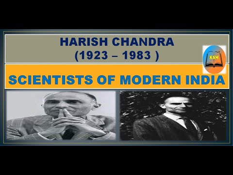 SCIENTISTS OF MODERN INDIA - HARISH CHANDRA ( MATHEMATICIAN ) - YouTube