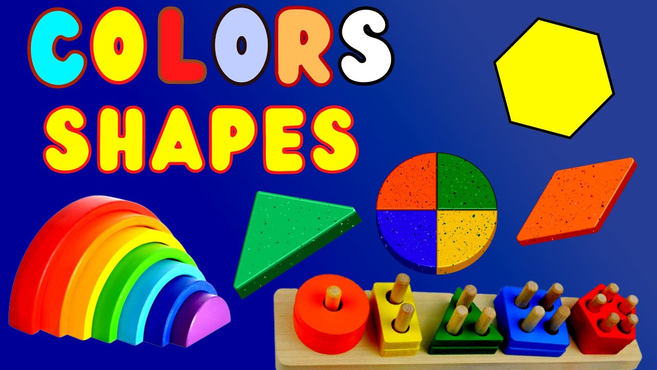 Best Learning Video | Colors and Shapes | Duckling | Shapes Song ...
