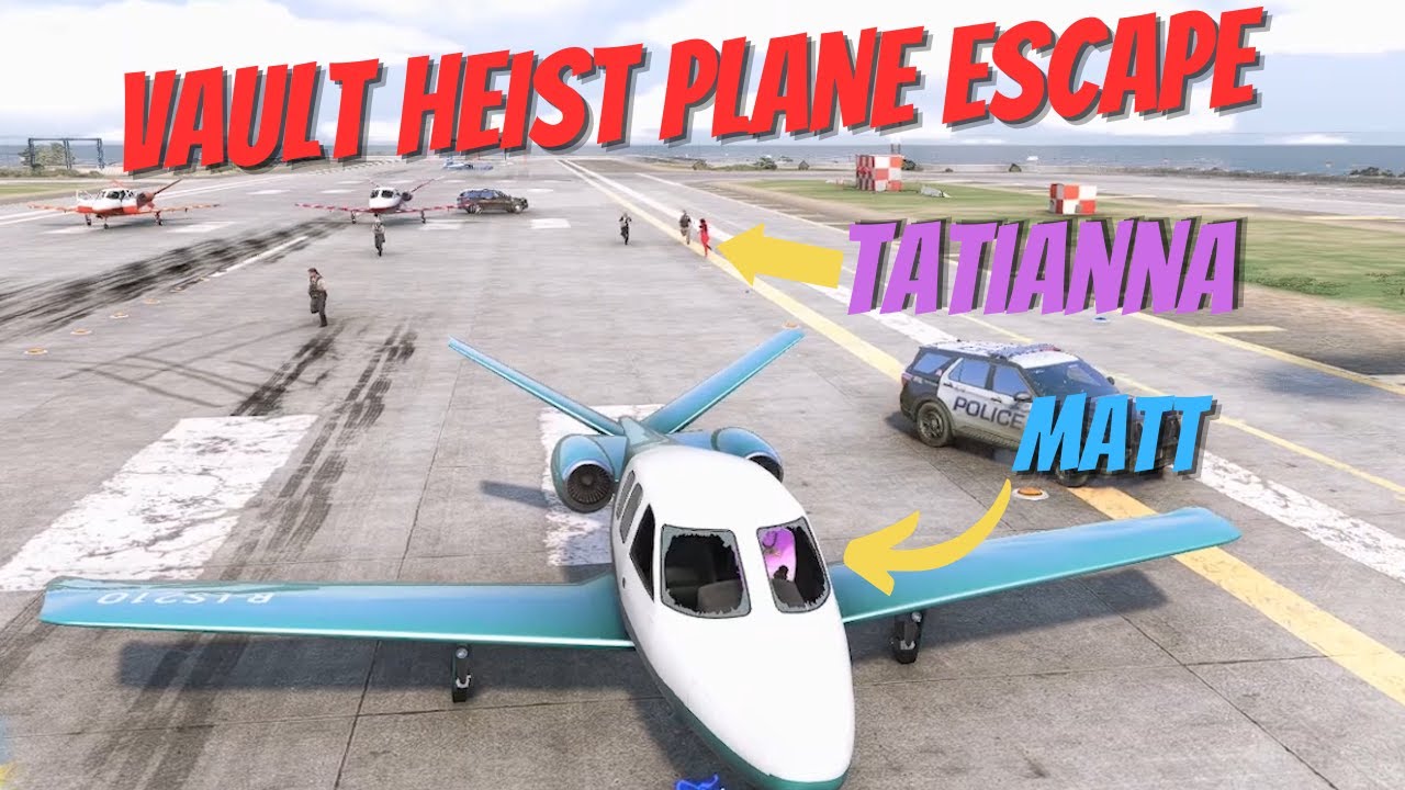 "Why Do I Have To Be With THE DENSE ONE" - Matt | Vault Plane Escape | MANDEM NOPIXEL GTA RP ...