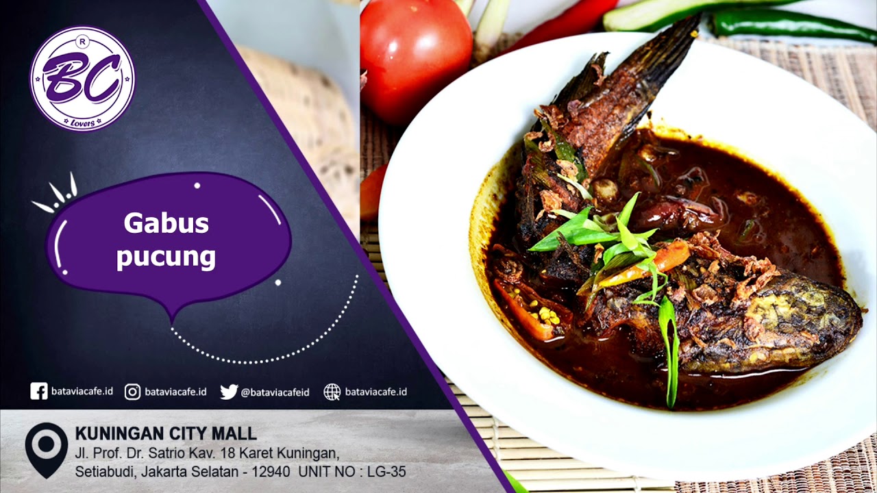 Gabus Pucung Batavia Cafe - YouTube