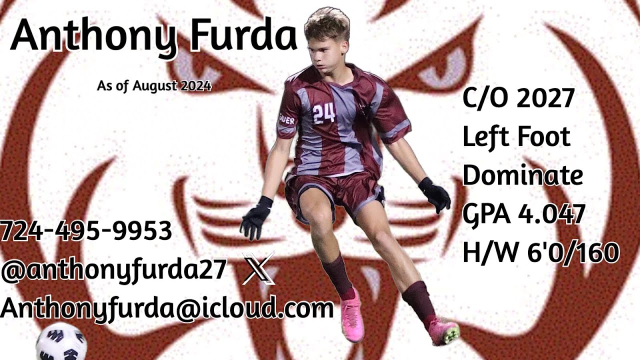 Anthony Furda Highlight Video - YouTube