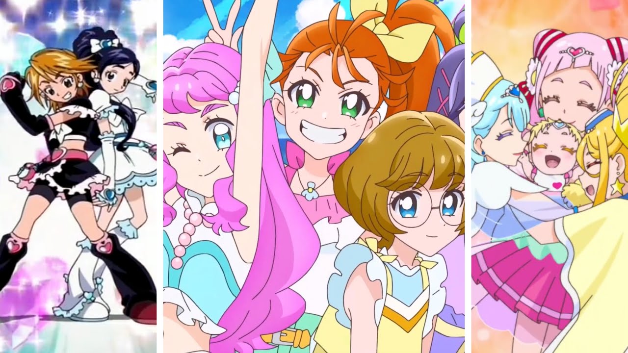 HD All Precure Openings [2004-2021] - YouTube