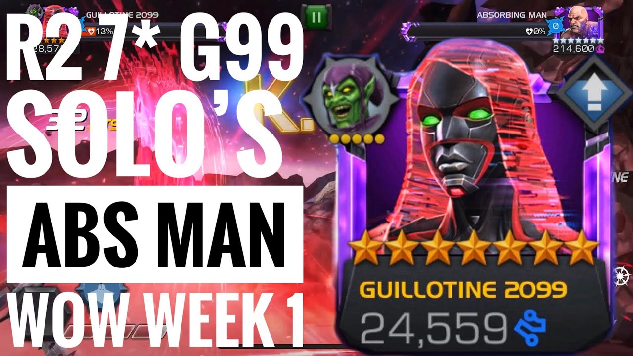 R2 7* G99 Solo’s Winter of Woe ABS Man. Robot Objective. #MCOC - YouTube