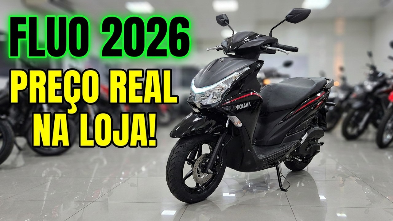 Yamaha Fluo 2026 Híbrida: O segredo para fazer 50km/l na cidade! PREÇO ...