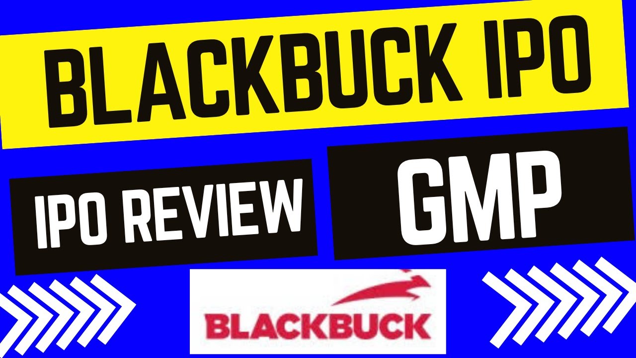 BlackBuck GMP*APPLY OR AVOID *BlackBuck IPO GMP*Zinka Logistics* # ...