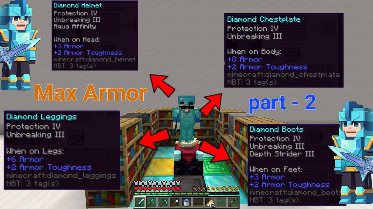 I Maxed out my Armor | MINECRAFT | Survival Series Part 2 | #minecraft ...