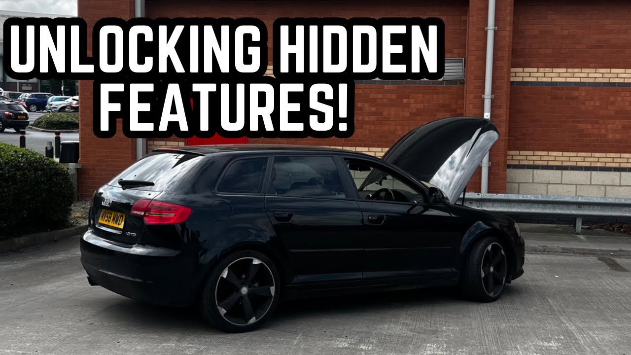 UNLOCKING HIDDEN FEATURES ON MY CHEAP AUDI A3 8P! - YouTube