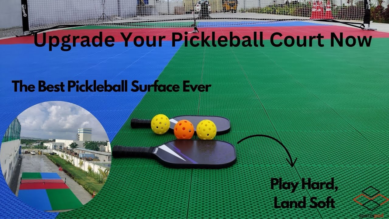 Best Pickleball Court Tiles: All-Weather, True Bounce & Joint ...