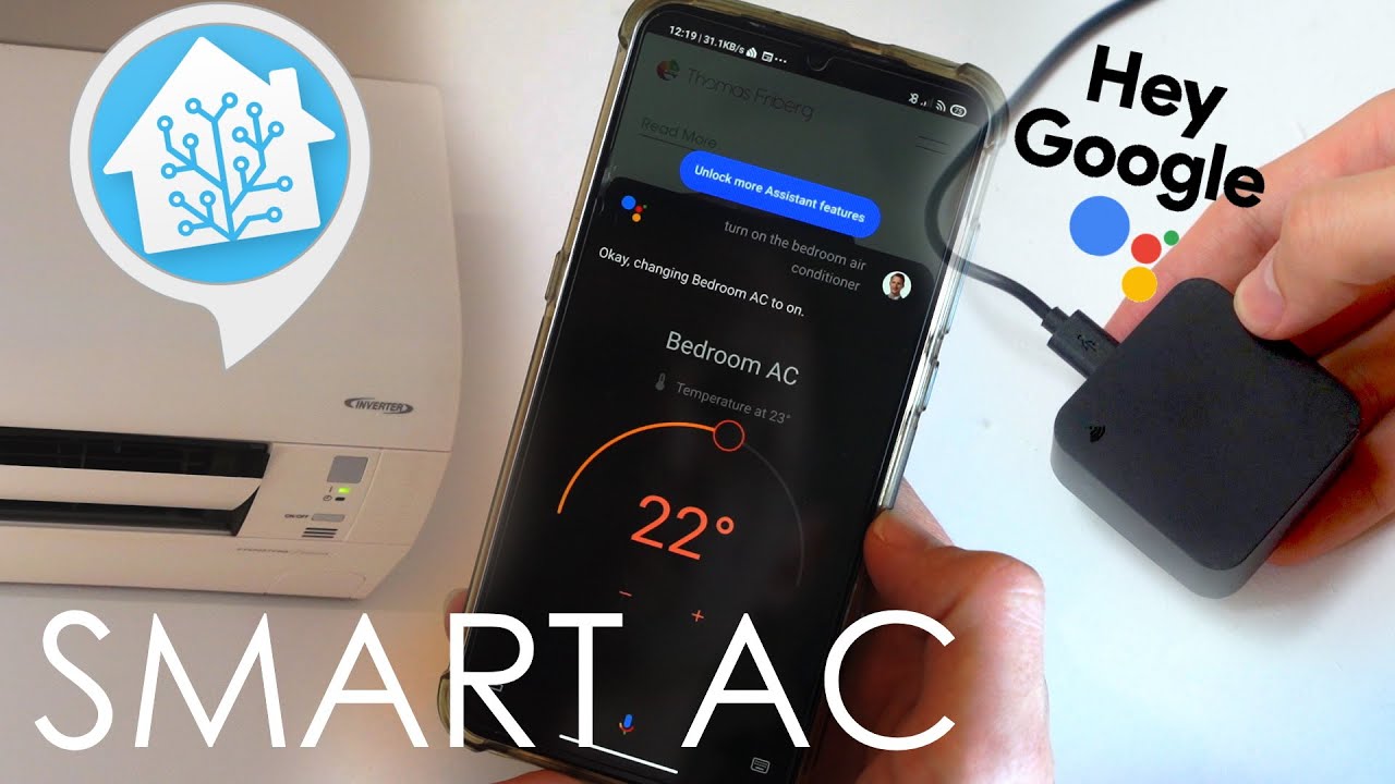 Make your Air Conditioning Smart for less than $20! - YouTube