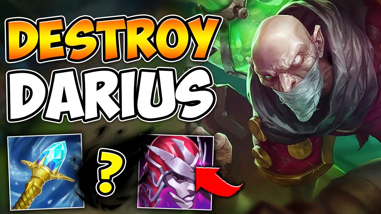 How to beat Darius with one simple decision on Singed... (He Can't Play Against it) - YouTube