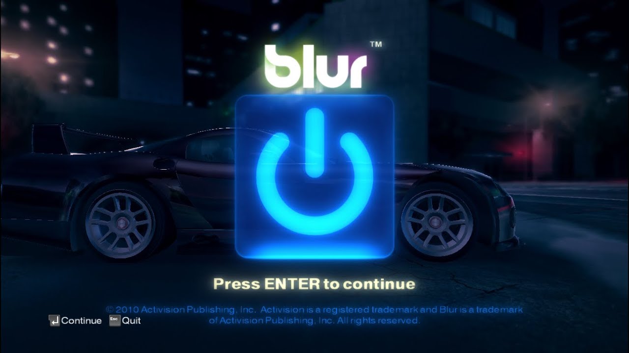 Blur 2010 Gameplay - One on One Carver (Dodge Viper GTS-R Concept ...