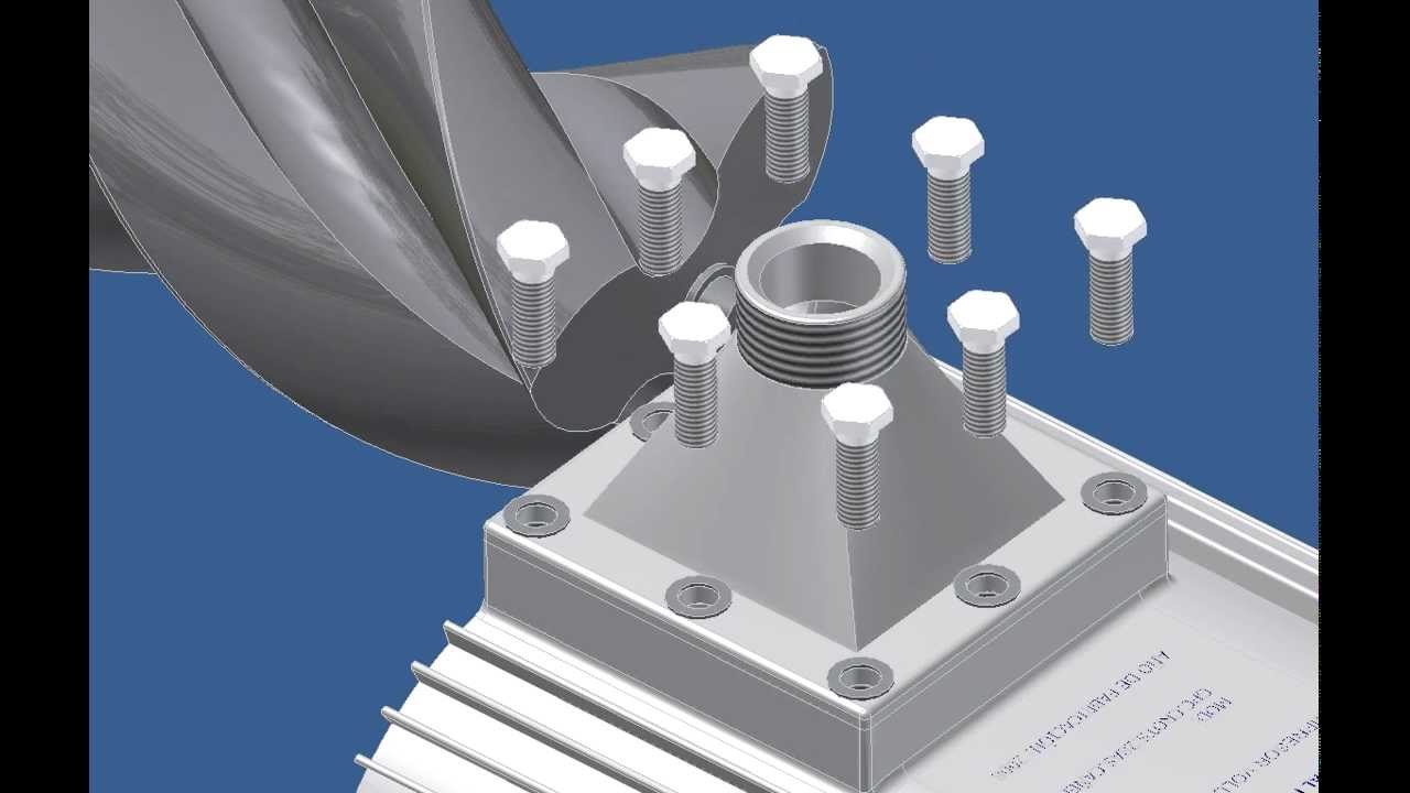 Roots Compressor in Autodesk Inventor - YouTube