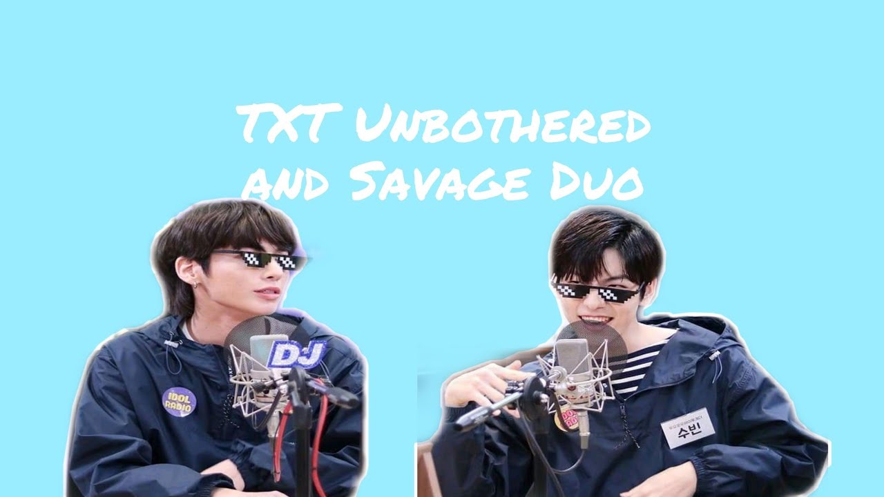 Taebin: TXT Unbothered and Savage Duo - YouTube