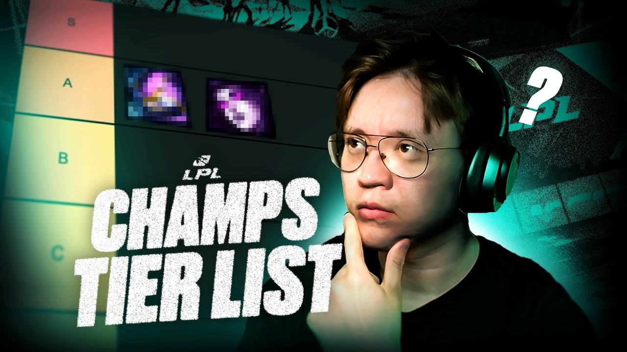 TOP 5 CHAMPIONS | PRO PLAY TIERLIST 14.11 - YouTube